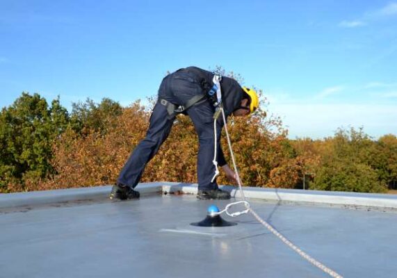 Roof Anchor Points for work at height | Fall Protection Systems